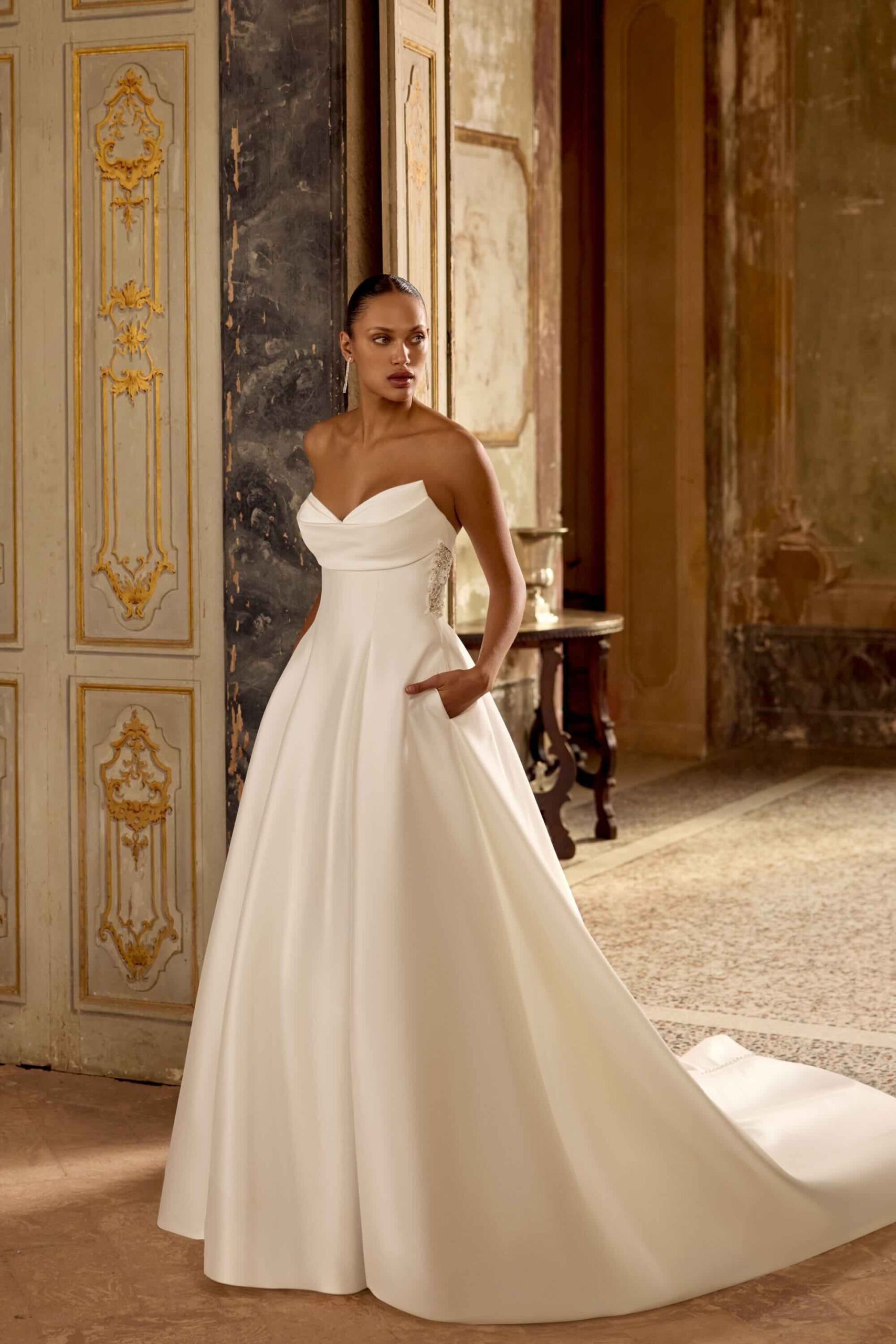 Kara | White Lace Bridal Couture